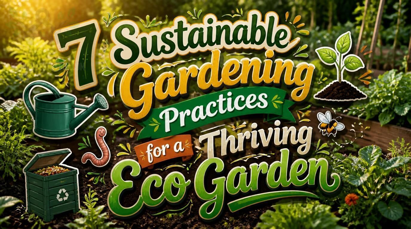 7 Sustainable Gardening Practices for a Thriving Eco Garden
